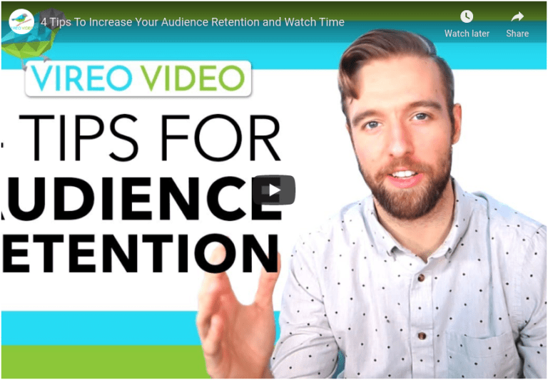 4 Ways to Maximize Audience Retention on YouTube - Vireo Video
